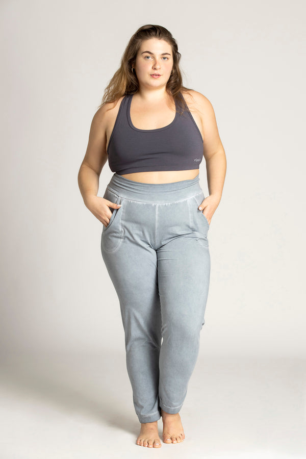 Stone Wash Unisex Slouchy Yoga Pants | Ripple Yoga Wear