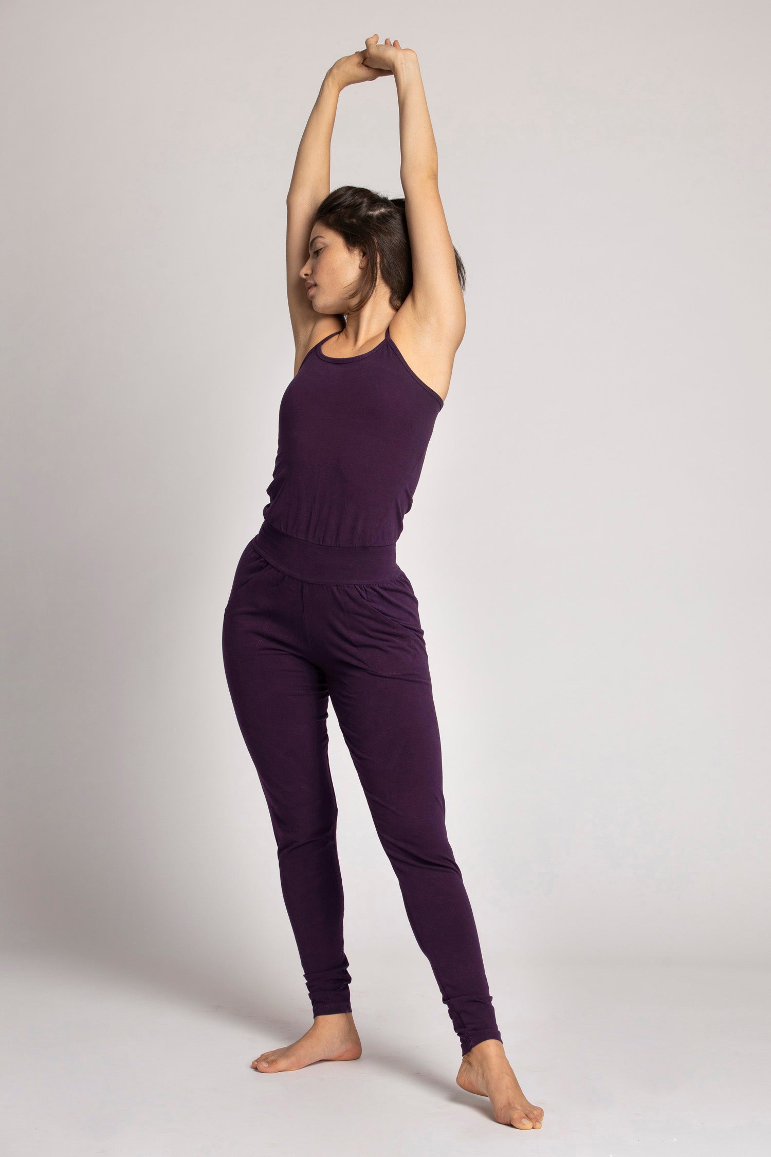 Stonewash Extra Long Slouchy Pants | Ripple Yoga Wear